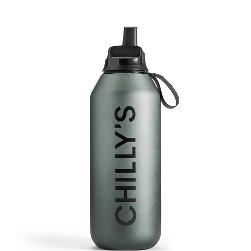 Chillys 500ml Ombre Flip Slate - Chillys Series 2 - Pine-apple - Import