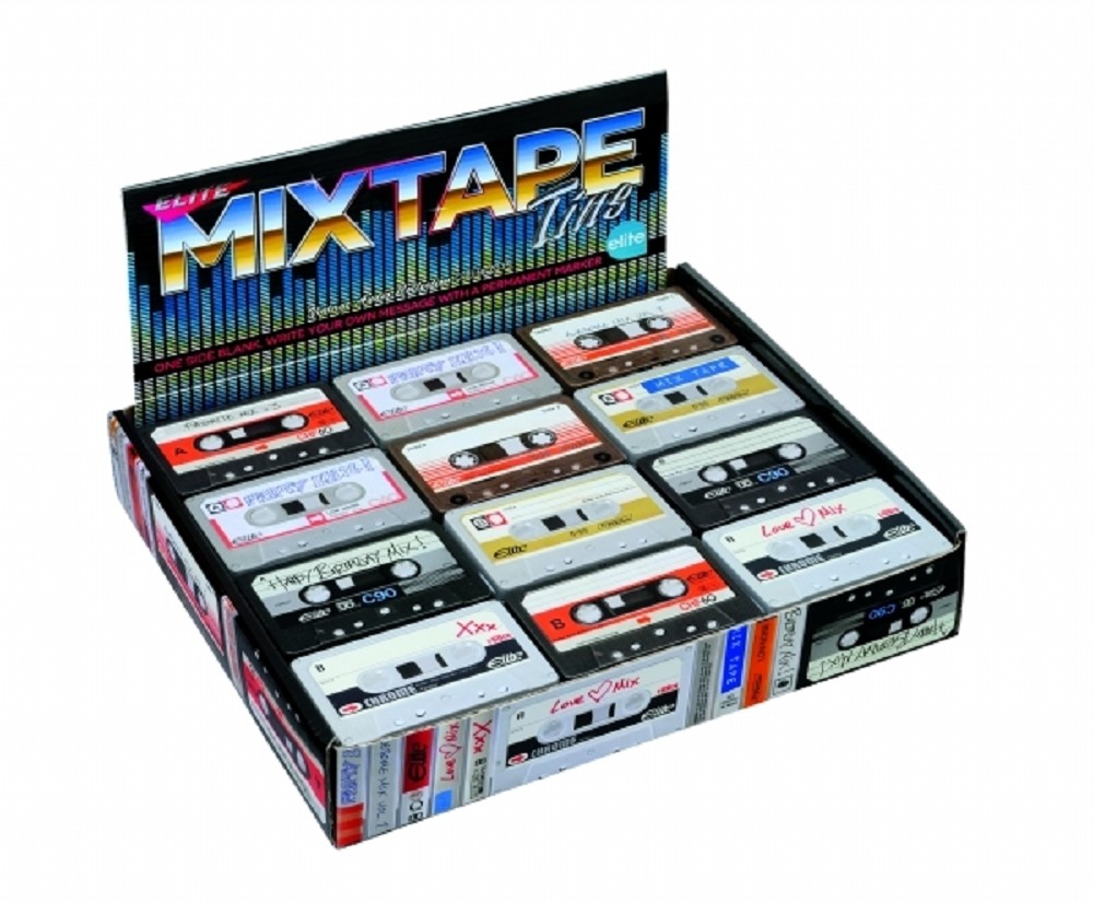 Cassette Display box - 6 assorti - Elite - Pine-apple - Importeur