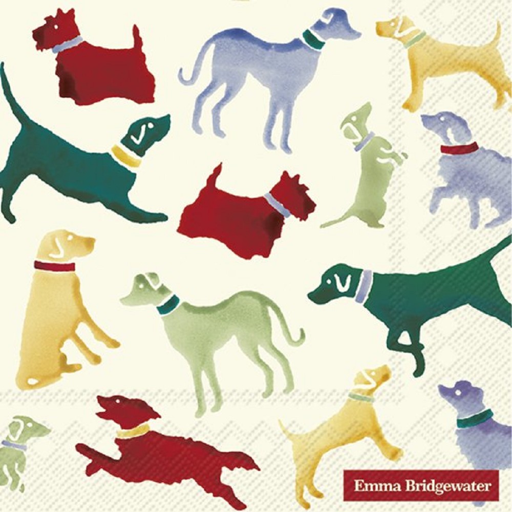 Lunch Servet Polka Dogs Cream - Ihr - Pine-apple - Importeur